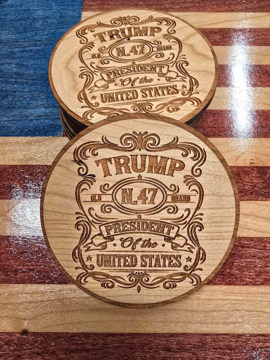 Trump 47 Coaster – American Grains LLC
