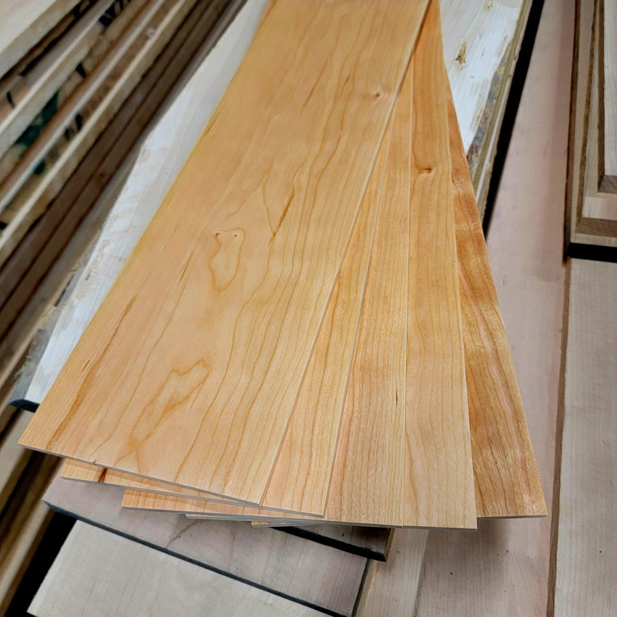 Solid Cherry Hardwood Blanks for Laser Work (5 Pack) – American Grains LLC